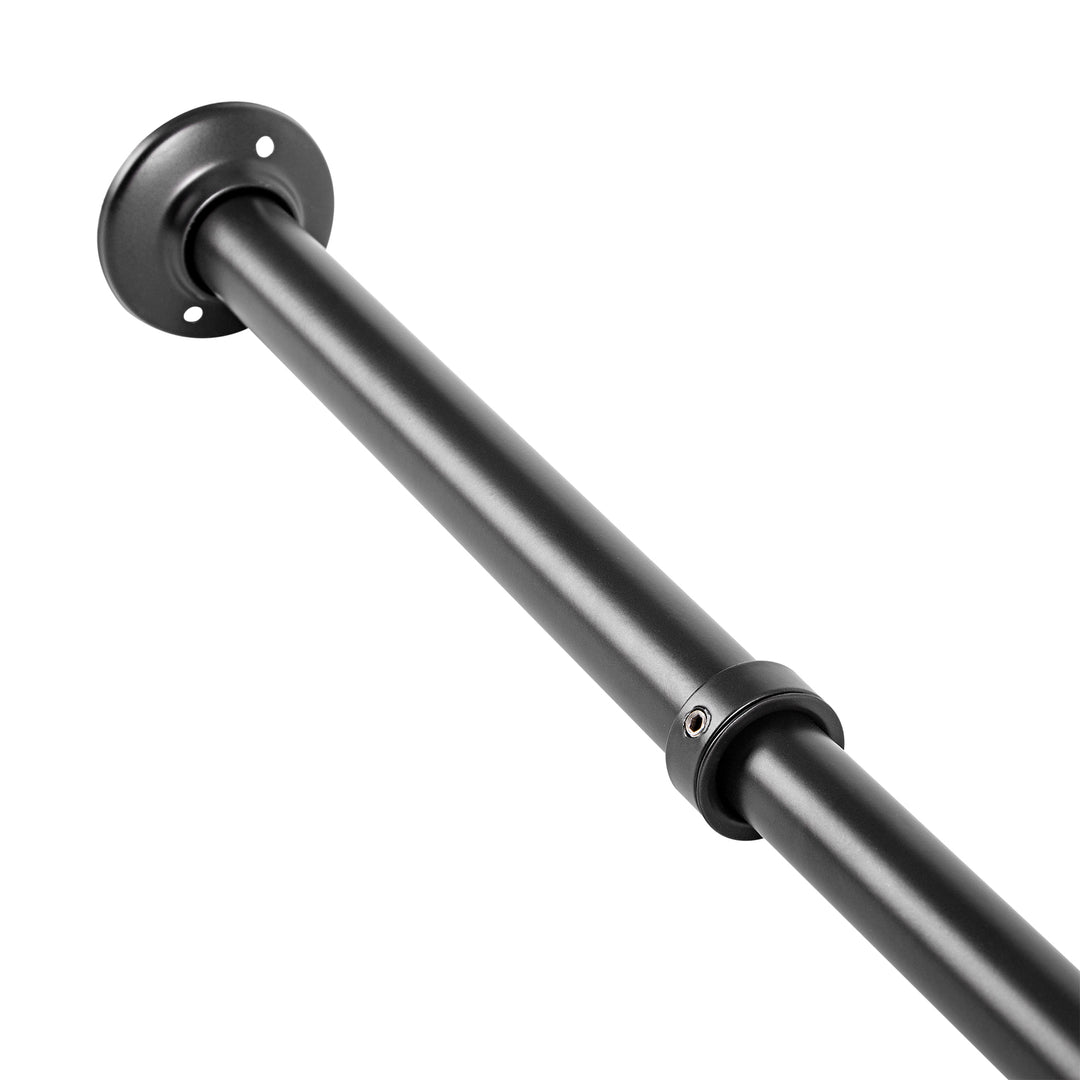 Utopia Alley VS1BK Rustproof L-Shaped Corner Rod Vertical Ceiling Supp
