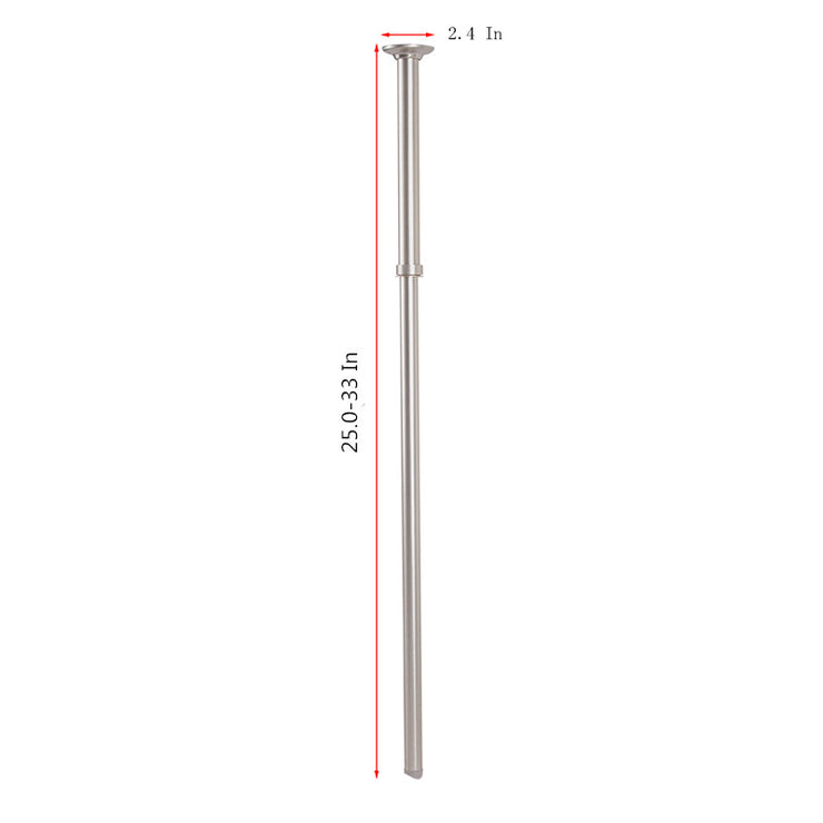Utopia Alley VS1BN Rustproof Wall Mounted Vertical Ceiling Support Bar